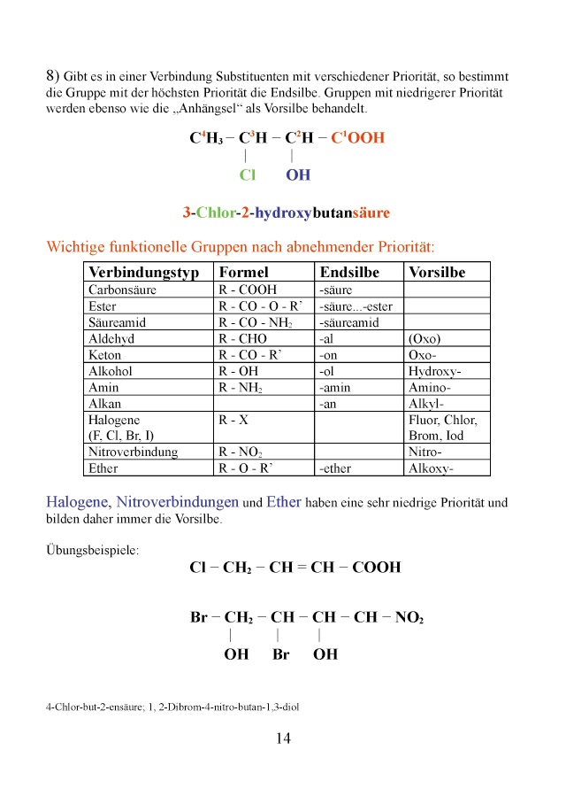 Nitrofunktionelle Gruppe